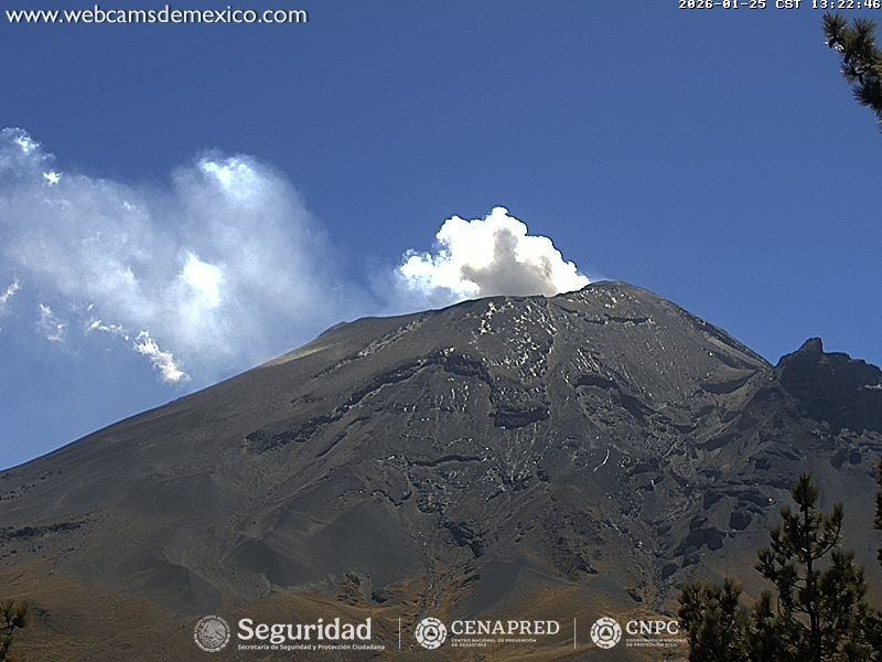 Popocatépetl desde Tlamacas en vivo, Tlamacas, Volcán Popocatépetl ...